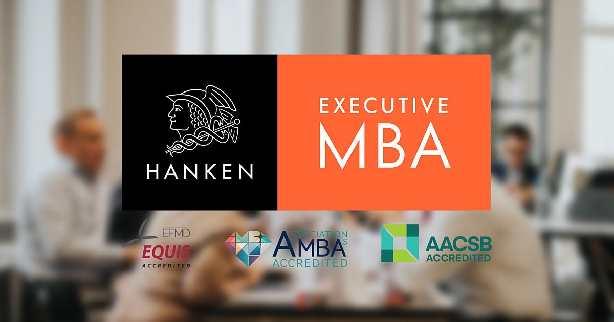Hanken & SSE Executive Education | Hanken Executive MBA in Helsinki…